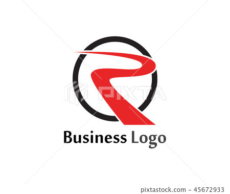 R Logo Business Template Vector icon app - Stock Illustration [45672933 ...