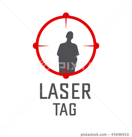 vector logo for laser tag and airsoft - Stock Illustration [45696910 ...