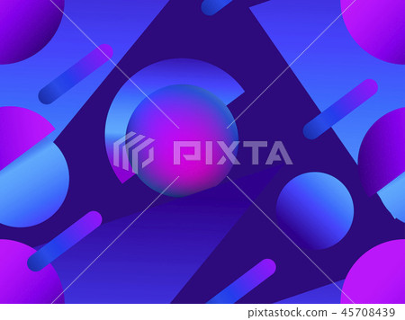 Memphis seamless pattern. Asymmetrical geometric - Stock Illustration ...