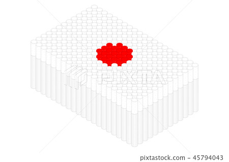 Isometric cigarette in row, Japan national shape - Stock Illustration ...