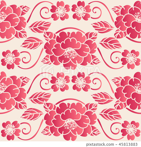 Elegant seamless Chinese style pink background - Stock Illustration ...