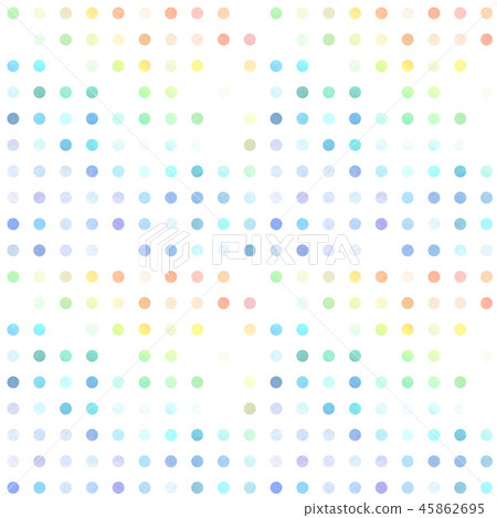 Colored dots background - Stock Illustration [45862695] - PIXTA