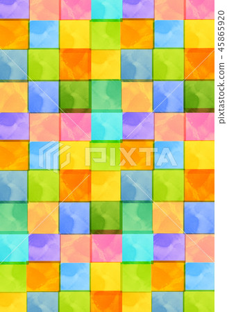 Background material square watercolor texture - Stock Illustration ...