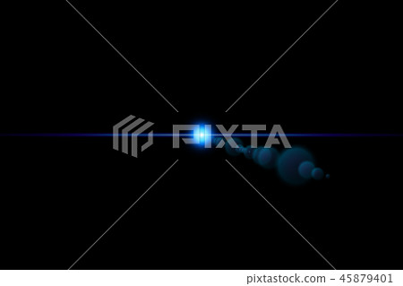 Shape, Single Line, Light Beam, Spotlight, Star. - Stock Illustration ...