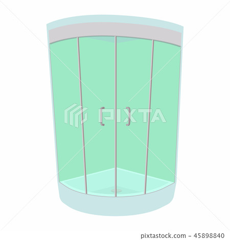 Shower cartoon icon - Stock Illustration [45898840] - PIXTA