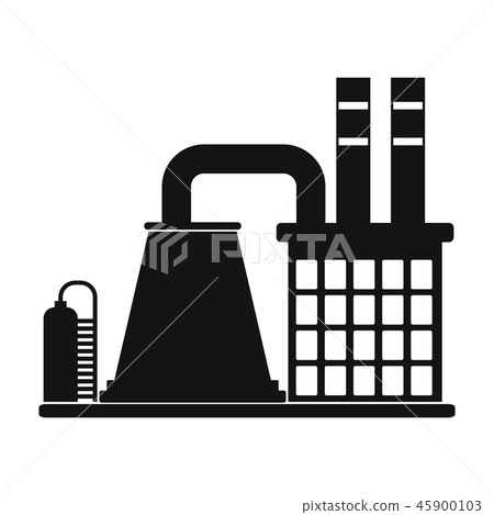 Mining processing plant icon - Stock Illustration [45900103] - PIXTA