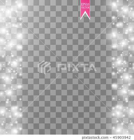 Vector white glitter wave abstract illustration. - Stock Illustration ...