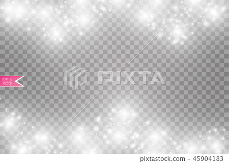 Vector white glitter wave abstract illustration.-插圖素材 [45904183] - PIXTA圖庫