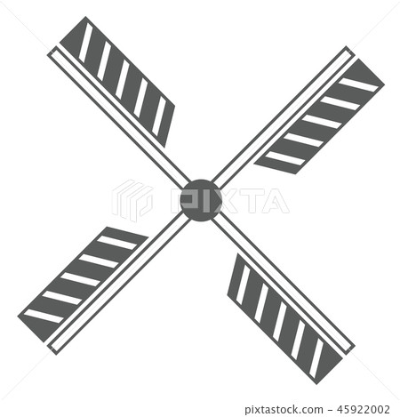 Windmill feather illustration icon - Stock Illustration [45922002] - PIXTA