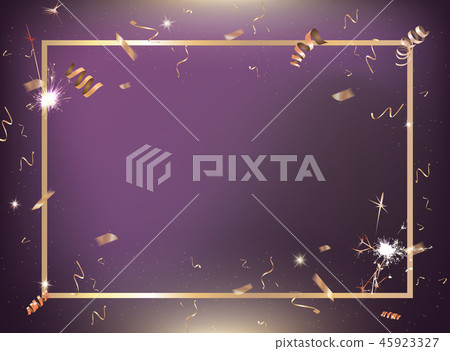 Purple gradient party and celebration background - Stock Illustration ...