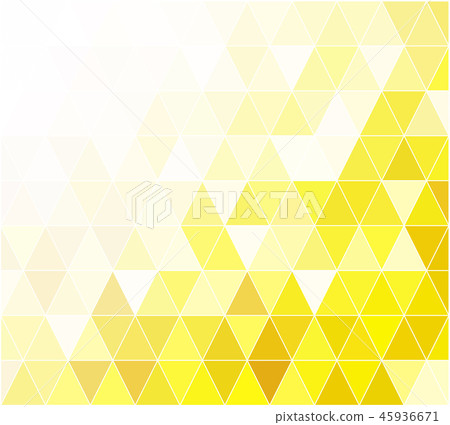 Yellow Grid Mosaic Background - Stock Illustration [45936671] - PIXTA