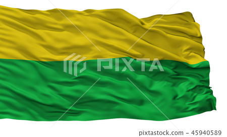 Darien City Flag, Colombia, Valle Del Cauca - Stock Illustration ...