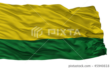 Chitaraque City Flag, Colombia, Boyaca Department - Stock Illustration ...