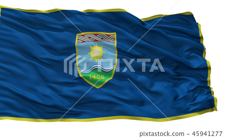 Zepce City Flag, Bosnia Herzegovina, Isolated - Stock Illustration ...