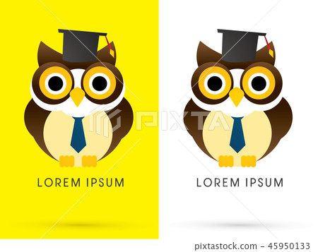 Owl Knowledge graphic vector - Stock Illustration [45950133] - PIXTA