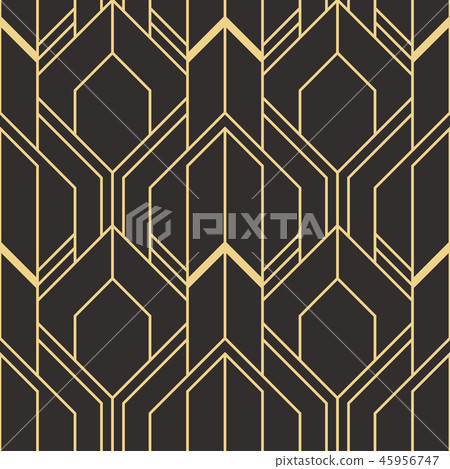 Abstract art deco seamless modern tiles pattern - Stock Illustration ...