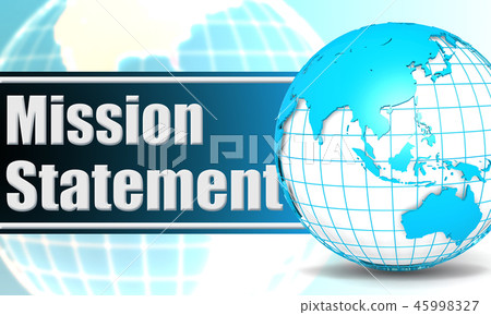 Mission statement with sphere globe - Stock Illustration [45998327] - PIXTA