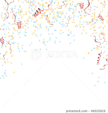 Abstract colorful explosion of confetti - Stock Illustration [46028928 ...