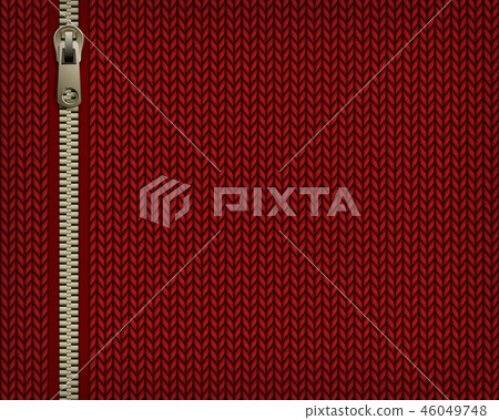 Red knitting jersey background - Stock Illustration [46049748] - PIXTA