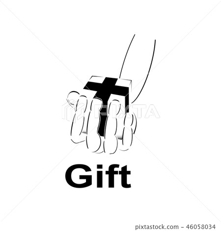 A logo that is a symbol of giving. - Stock Illustration [46058034] - PIXTA