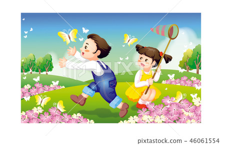 Illustration, child image - Stock Illustration [46061554] - PIXTA