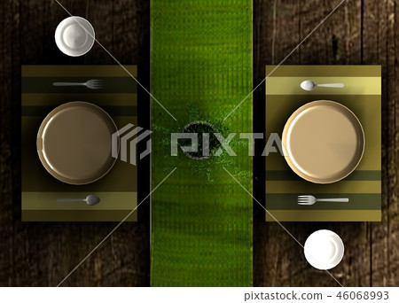 table - Stock Illustration [46068993] - PIXTA