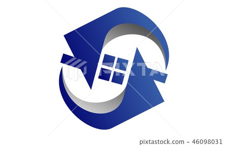 Home Solutions Logo Design Template Vector - Stock Illustration ...