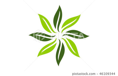 Green Leaf Rotation - Stock Illustration [46109344] - PIXTA
