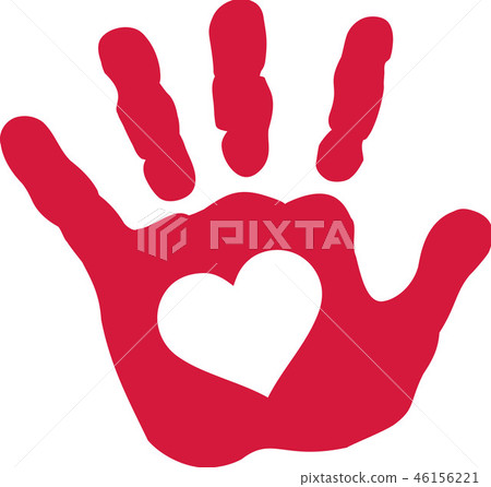 hand_baby_heart.eps - Stock Illustration [46156221] - PIXTA