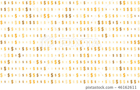 Seamless texture, dollar sign on transparent - Stock Illustration ...