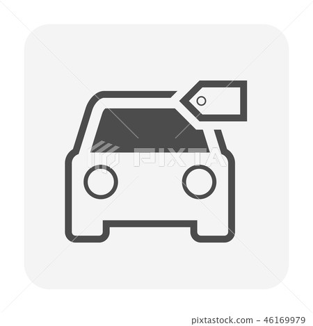 used car icon - Stock Illustration [46169979] - PIXTA