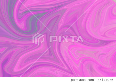 Liquify Abstract Pattern With Pink, Violet, Coral - Stock Illustration ...