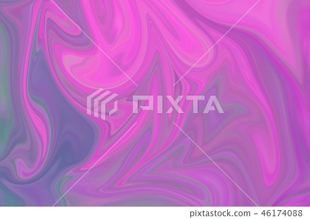 Liquify Abstract Pattern With Pink, Violet, Coral - Stock Illustration ...
