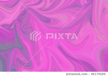 Liquify Abstract Pattern With Pink, Violet, Coral - Stock Illustration ...