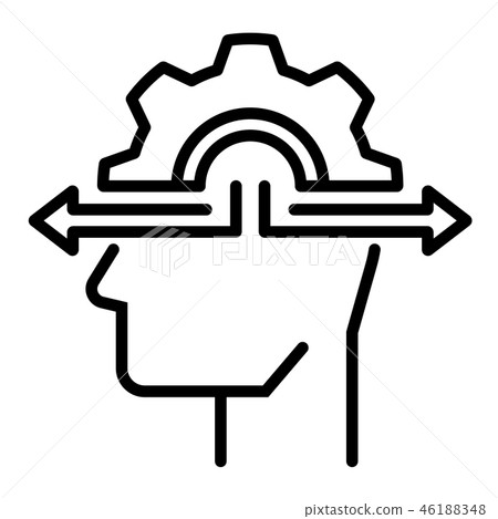 Decision Making Line illustration - Stock Illustration [46188348] - PIXTA