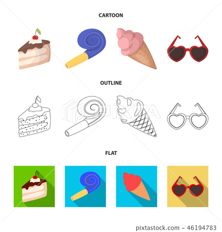 Refreshments and other accessories at the... - Stock Illustration ...