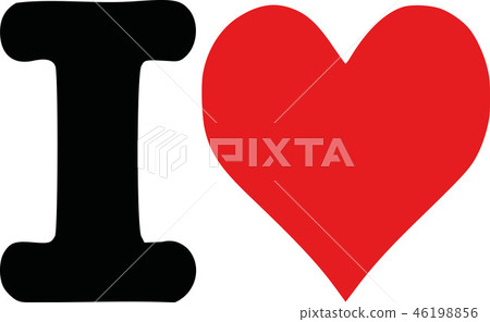 I love icon - Stock Illustration [46198856] - PIXTA
