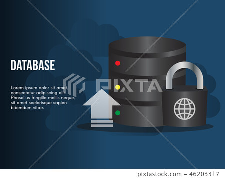 Database update concept illustration vector - Stock Illustration ...