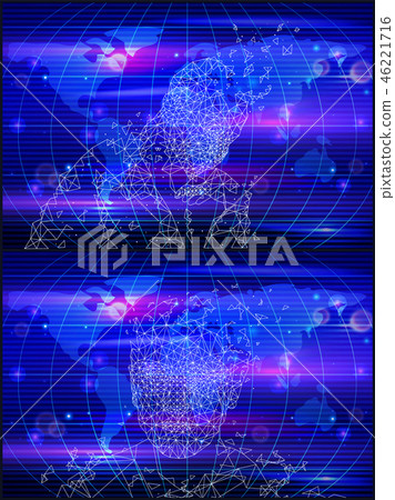 Artificial Intelligence Map and Territory Vector - Stock Illustration ...
