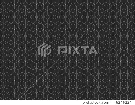 Abstract of pentagonal shape pattern background. - Stock Illustration ...