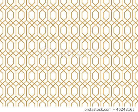Abstract pattern. Seamless background. Gold - Stock Illustration ...