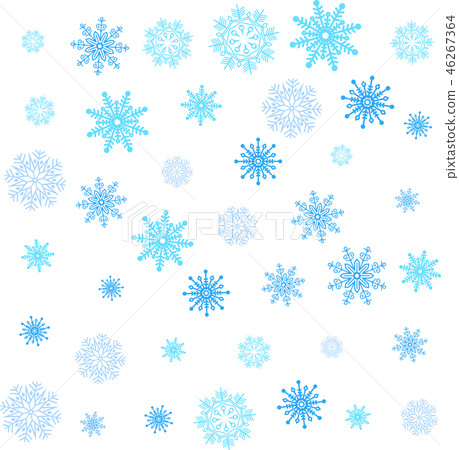 Snowflake pattern pattern winter illustration - Stock Illustration ...