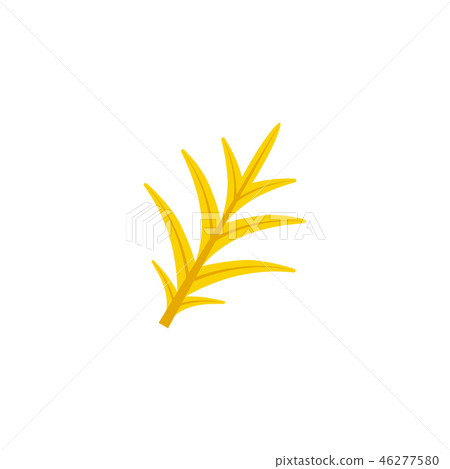 pinnatisect leaf flat icon - Stock Illustration [46277580] - PIXTA