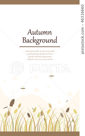 Reed illustrated banner - Stock Illustration [46316660] - PIXTA