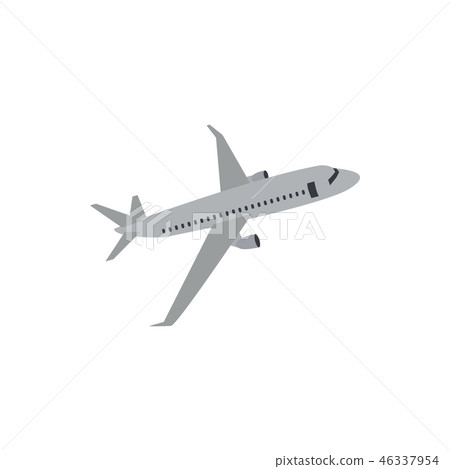 Aero plane graphic design template vector - Stock Illustration ...