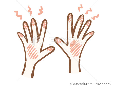 Rough hands Body parts - Stock Illustration [46346669] - PIXTA