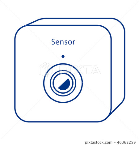 Sensor human sensor illustration - Stock Illustration [46362259] - PIXTA