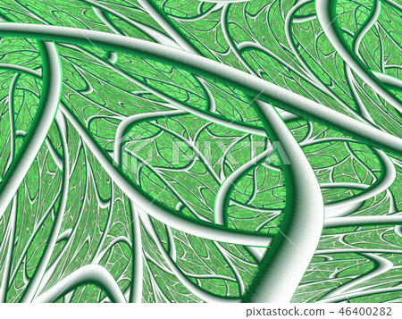 Structure of a leaf. Texture fractal design - Stock Illustration ...