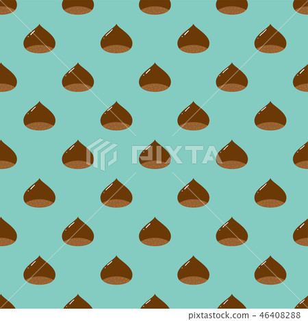 Chestnut pattern-seamless - Stock Illustration [46408288] - PIXTA