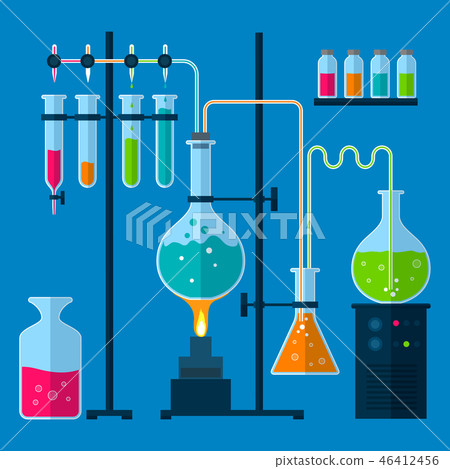 Laboratory equipment concept - Stock Illustration [46412456] - PIXTA
